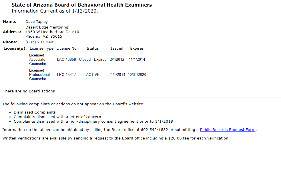 White Tiger Counseling, Licensed Professional Counselor, Phoenix ...